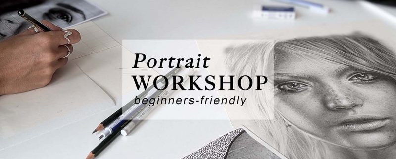 Workshop in Realistic Portrait Drawing with Pencil | EN – Alessia Sinopoli